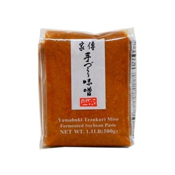 Yamabuki Tezukuri Miso, Fermented Soybean Paste (Red/Aka) - 1.1 lb ...
