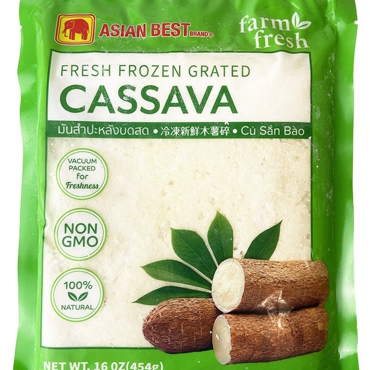 Asian Best Fresh Frozen Grated Cassava - 16 oz. (454g) | R&T Asian ...