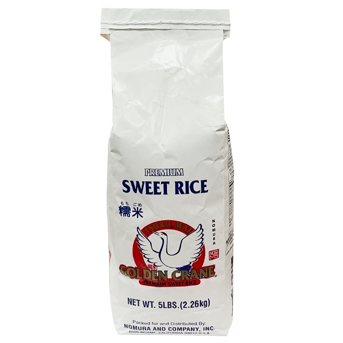 Nomura & Co. Golden Crane Premium California Sweet Rice | 金鶴 糯米，美國產 ...